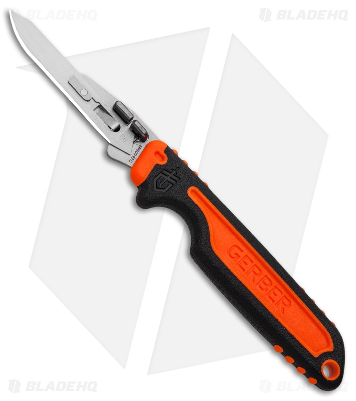 Gerber Vital Fixed Blade Knife Orange GFN (3" Satin) G3006 - Blade HQ