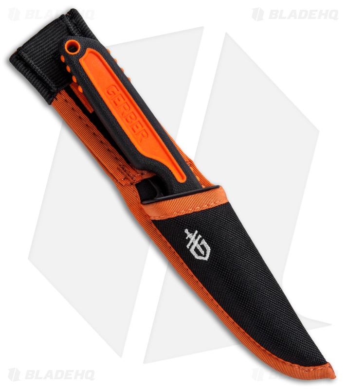 Gerber Vital Fixed Blade Knife Orange GFN (3" Satin) G3006 - Blade HQ