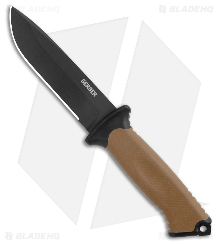 Gerber Prodigy Combat Knife Tan/Black (Black) - Blade HQ