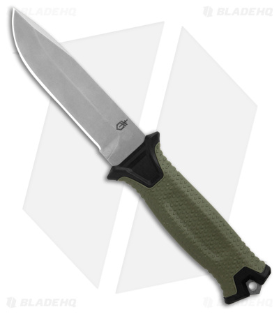 Gerber StrongArm Fixed Blade Knife OD Green (SW) - Blade HQ