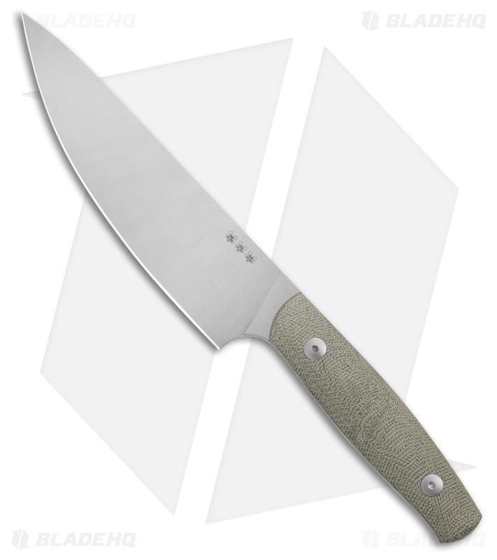 GiantMouse Vox/Anso 6" Carving Kitchen Knife Grn - Blade HQ