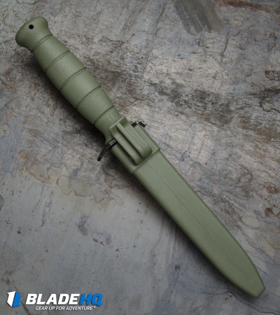 Glock Field Fixed Blade Knife OD Green (6.5" Black) KF39181 - Blade HQ