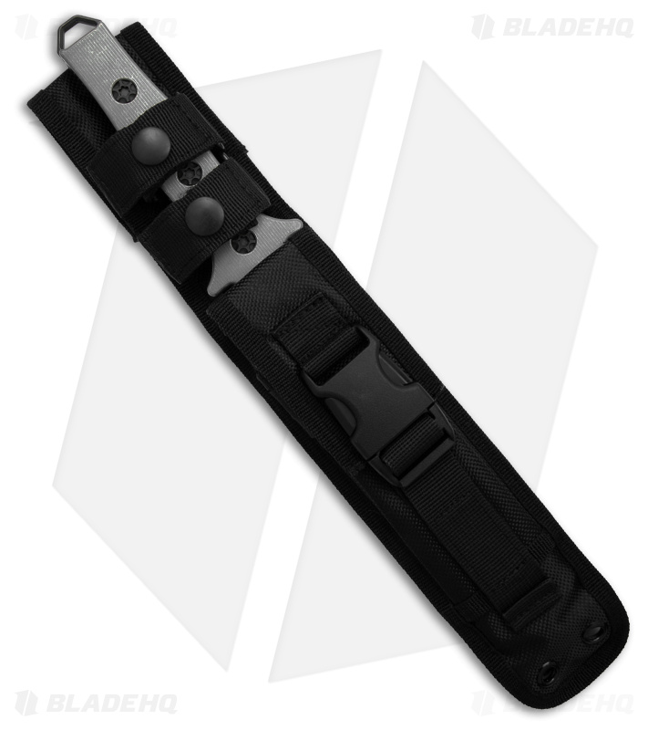 Heretic Nephilim Knife Battleworn Titanium | Gray/Black