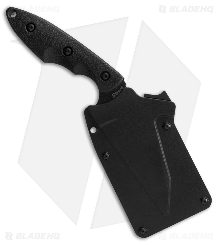 Ka-Bar TDI/Hinderer Hinderance Knife Fixed Blade (3.56" Black) 2485 ...
