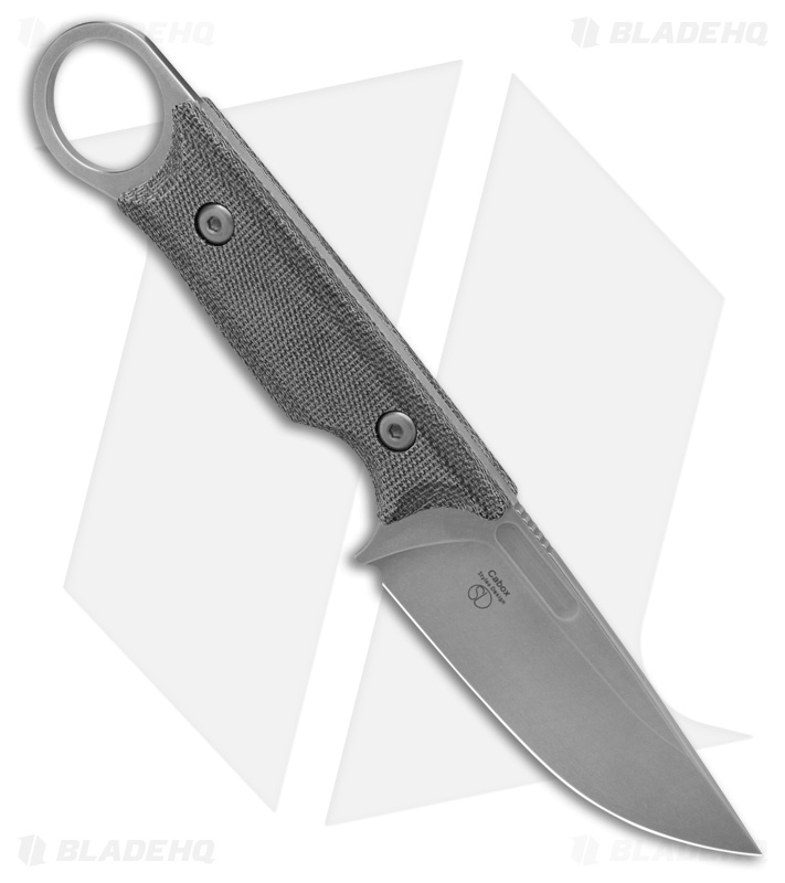 Kizer Cabox Fixed Blade Knife Black Micarta - Blade HQ