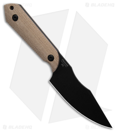Kizer Maverick Customs Harpoon Fixed Blade Knife Natural Micarta (3.94 ...