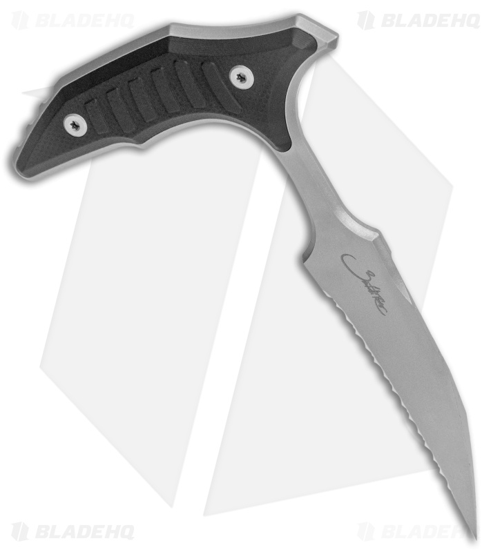 Microtech BEE Push Daggers Black G-10 (2.5" BB Full Serr) - Blade HQ