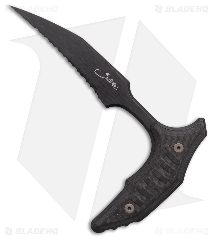 Microtech Bee S/E Carbon Fiber + DLC Serr - Blade HQ