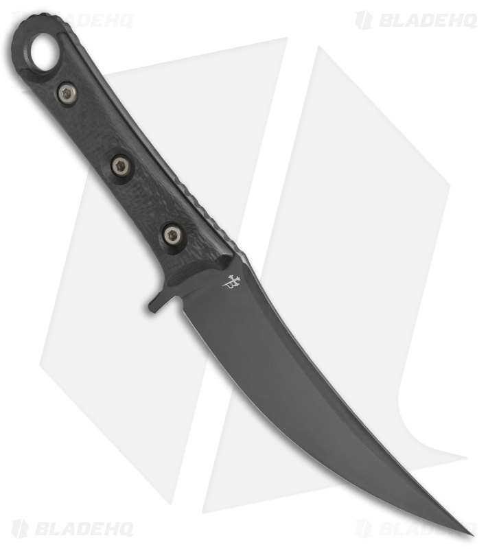 Microtech Borka SBK Fixed Blade Knife Carbon Fiber (5" Black) 200-1DLC ...