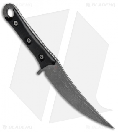 Microtech Borka SBK Fixed Blade Knife Black G-10 (5" Apocalyptic) 200 ...