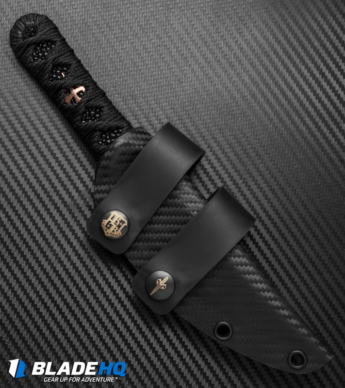 Marfione Custom Knives Borka Blade SBK Knife Katana Wrap (4.75" Satin ...