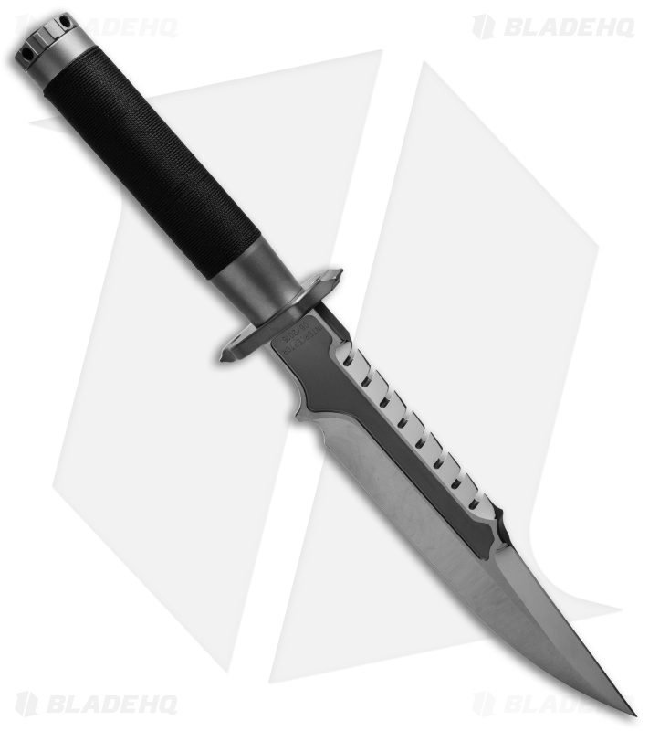 Marfione Custom Knives Interceptor Survival Knife (7.875" Mirror Polish ...