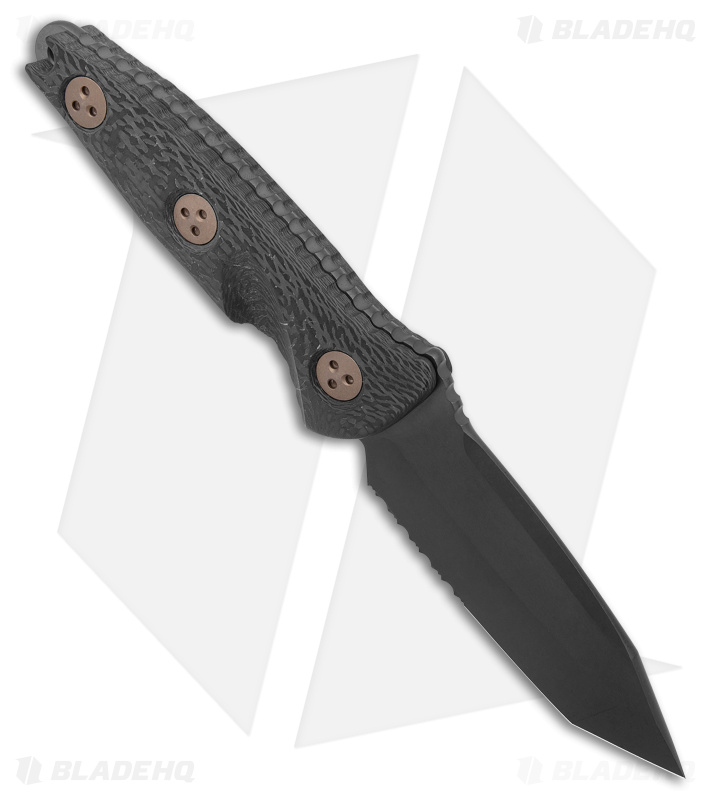 Microtech SS Socom Alpha Mini Tanto CF (Serr) - Blade HQ