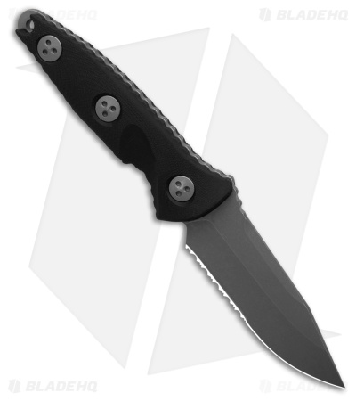 Microtech Socom Alpha Mini S/E Fixed Clip Blade Knife Black (3.75 ...