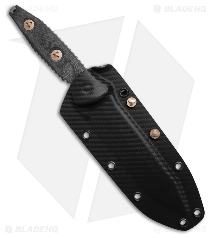 Microtech Socom Alpha T/E CF/DLC Full Serr - Blade HQ