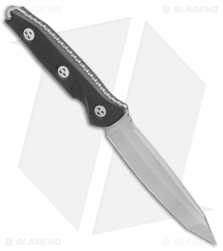 Microtech Socom Alpha Tanto Fixed Blade Knife Black G-10 (5 ...