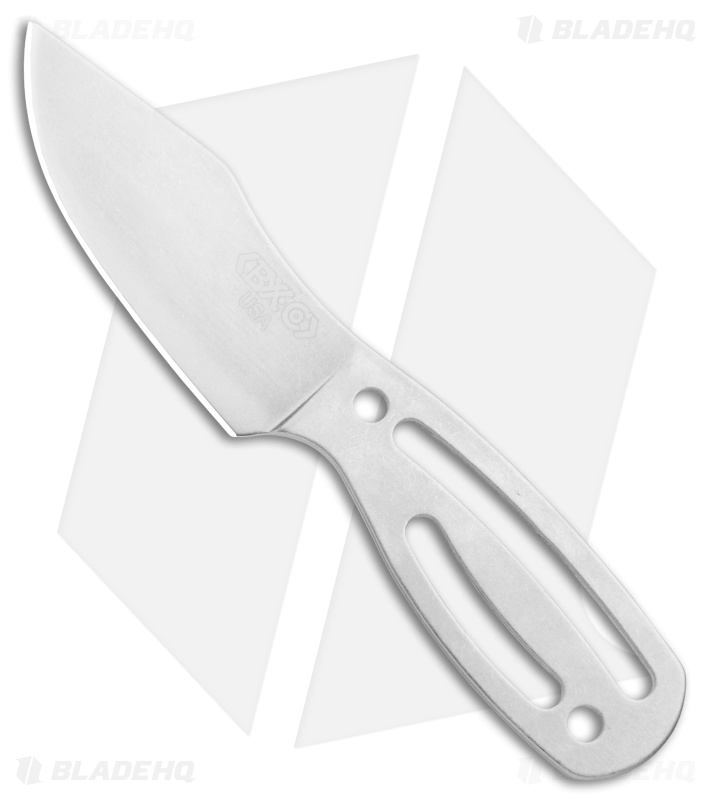 BYX Co Grimalkin Fixed Blade Knife Steel (2.875" Stonewash) BYX-81119 - Blade HQ