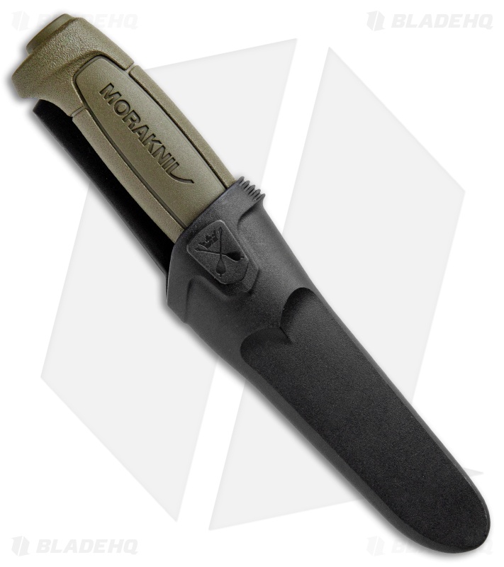 Morakniv Basic 511 - Fixed Blade Knife | OD Green | Blade HQ