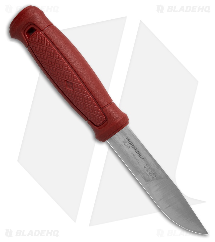 Morakniv Kansbol Fixed Blade Knife Dala Red Polymer Satin