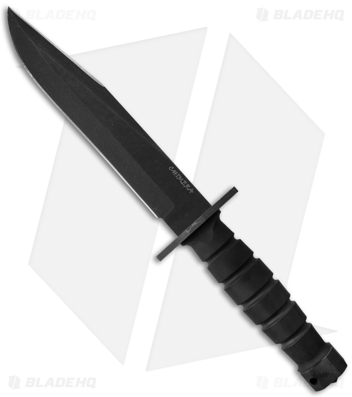 Ontario Chimera Fixed Blade Knife Black Kraton (8" Black) 6517 - Blade HQ