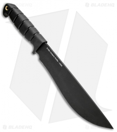 Ontario GEN II SP-53 Knife Fixed Blade w/ Black Nylon Sheath (10" Black ...