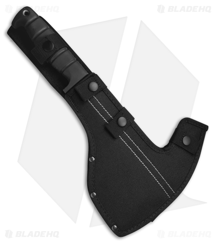 Ontario OKC Spec Plus SP16 SPAX Tool Fixed Blade Axe (8" Black Plain ...