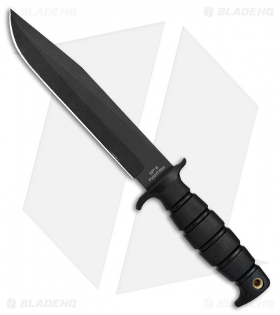 Ontario SPEC PLUS SP6 Fighter Knife Fixed Blade w/ Nylon Sheath (8 ...