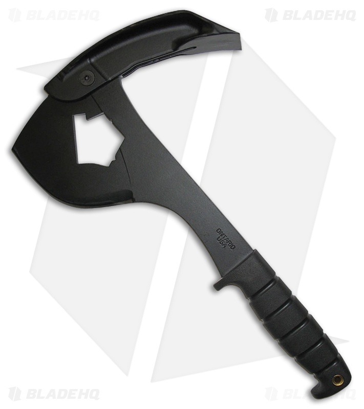 Ontario Spec Plus SP-36 SPAX Sniper Fixed Blade Axe (4" Black) 8495 ...