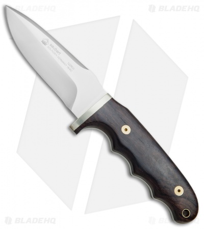 Puma Saubart Fixed Blade Knife Grenadilla Wood (4" Satin) 122500 - Blade HQ