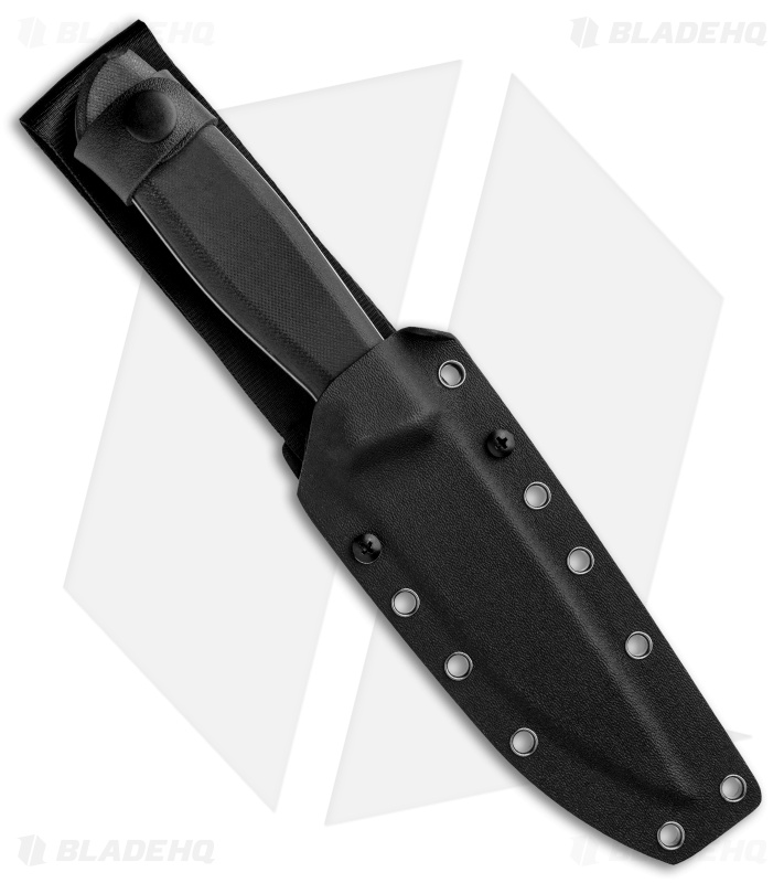Real Steel Arbiter | Tactical Fixed Blade Knife | Black G-10