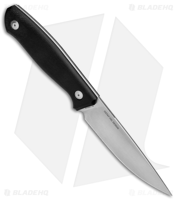 Real Steel Arbiter | Tactical Fixed Blade Knife | Black G-10
