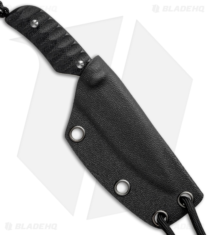 Real Steel Knives Mini 130A Fixed Blade Neck Knife (3" Satin) - Blade HQ