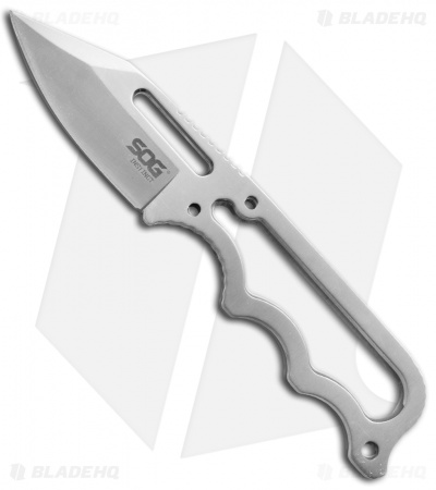 SOG Instinct Mini Fixed Blade Knife (1.9" Satin) NB1001 - Blade HQ