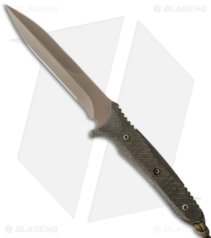 Spartan Blades Breed Fighter Dagger Knife | Green + FDE | Blade HQ