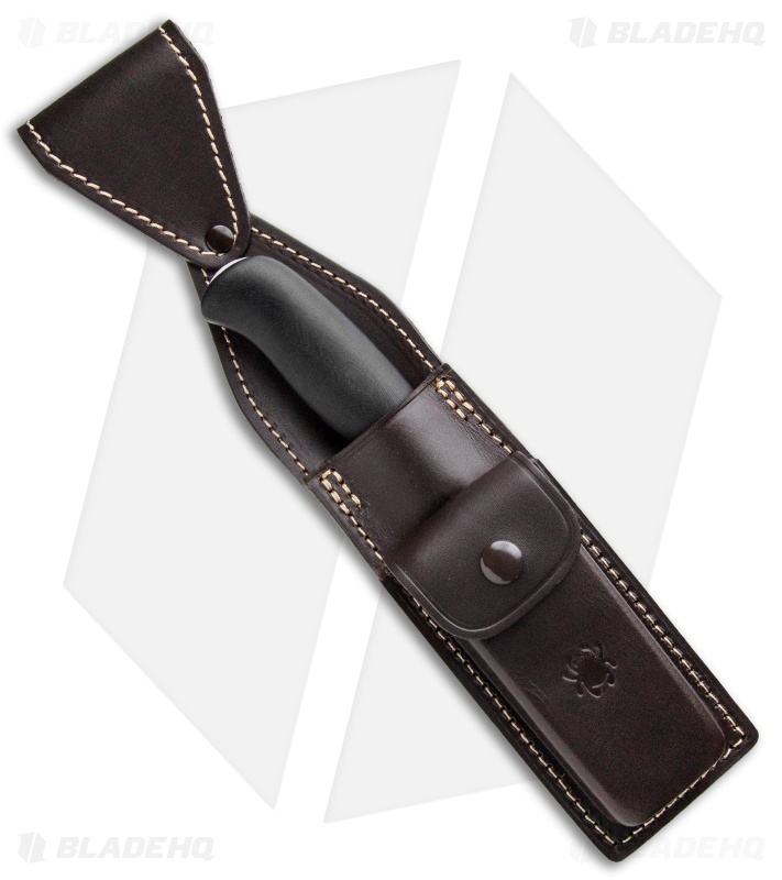 Spyderco Zoomer - Fixed Blade Knife | Black G-10 | Blade HQ