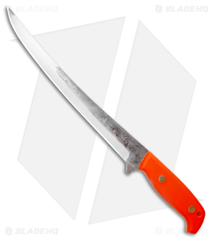 Svord Fish Fillet Fixed Blade Knife Orange (10" Gray High Carbon ...