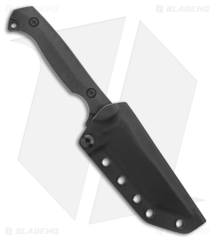 Toor Knives Krypteia T Fixed Knife Black G-10 Socom Black