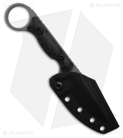 Toor Knives Jank Shank S Fixed Blade Knife Black G-10 Gray