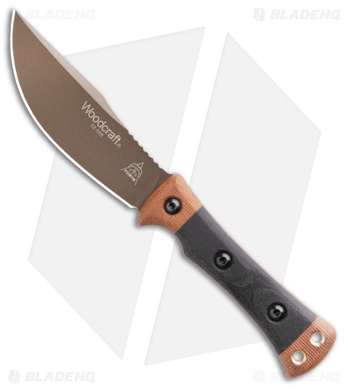 TOPS Knives/Marble's Woodcraft Fixed Blade Knife - Blade HQ