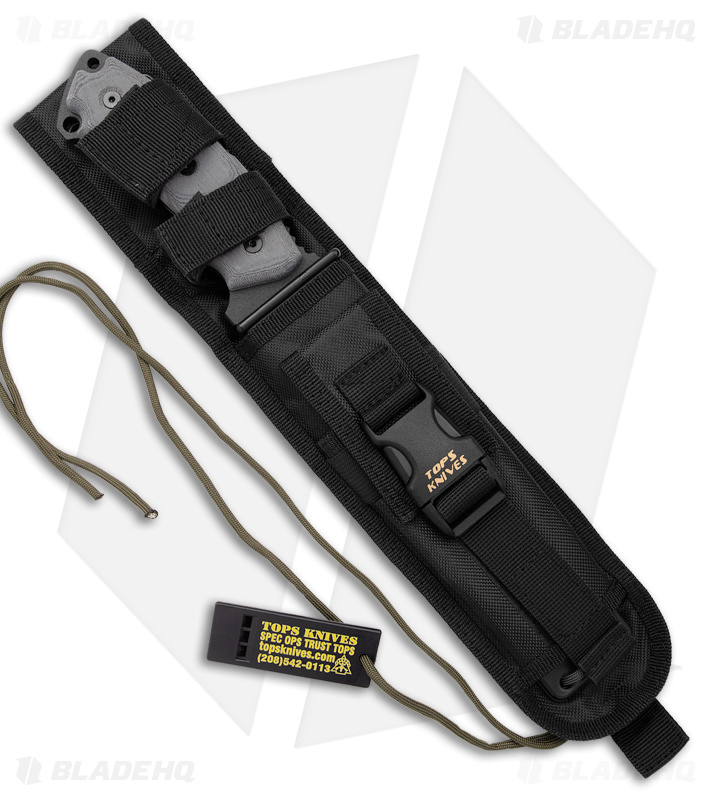 TOPS Knives Steel Eagle Large 107E Fixed Blade - Blade HQ