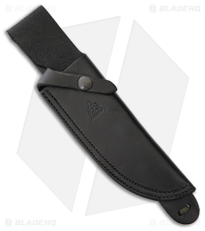 TOPS Silent Hero Knife Black Smooth Micarta -Camo - Blade HQ
