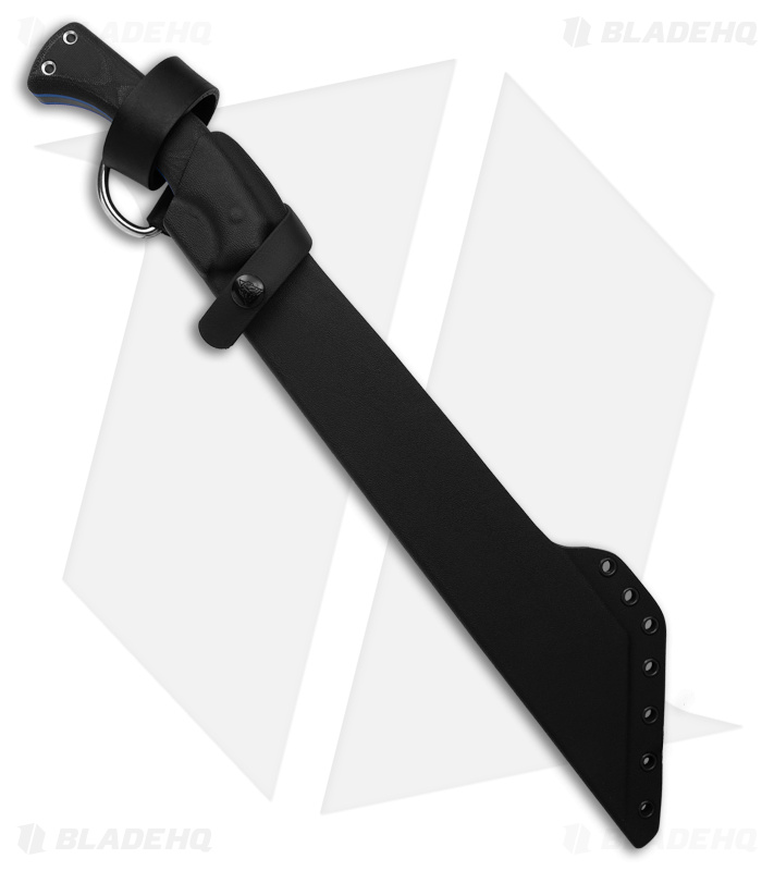 TOPS Knives Storm Vector Fixed Blade Knife Black Micarta (12.50" Sniper ...