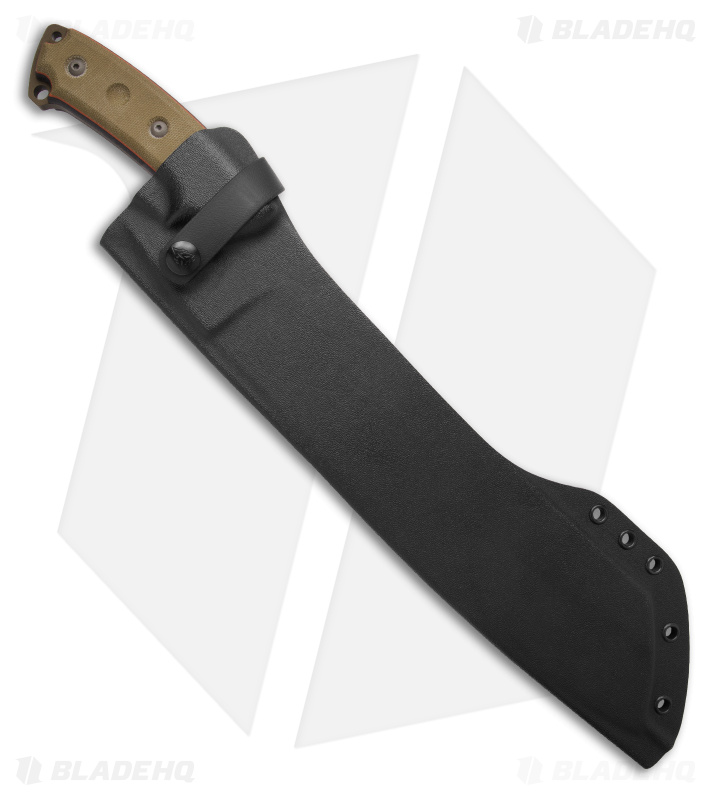 TOPS Knives El Chete Chopper Knife Tan (Bronze) - Blade HQ