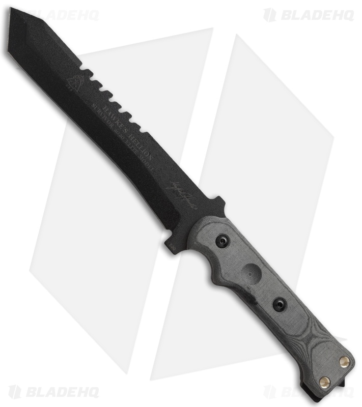TOPS Knives Hawkes Hellion Survivor 2020 Elite Fixed Blade Knife (6.75 ...