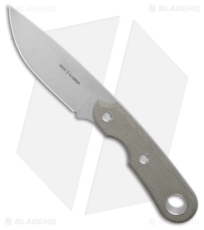 Viper Knives Basic 1 Green Micarta Satin - Blade HQ