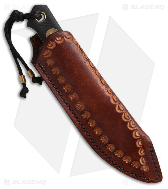 Wallace Edged Tools FS I Fixed Blade Knife Black G-10 (3.25" Satin ...