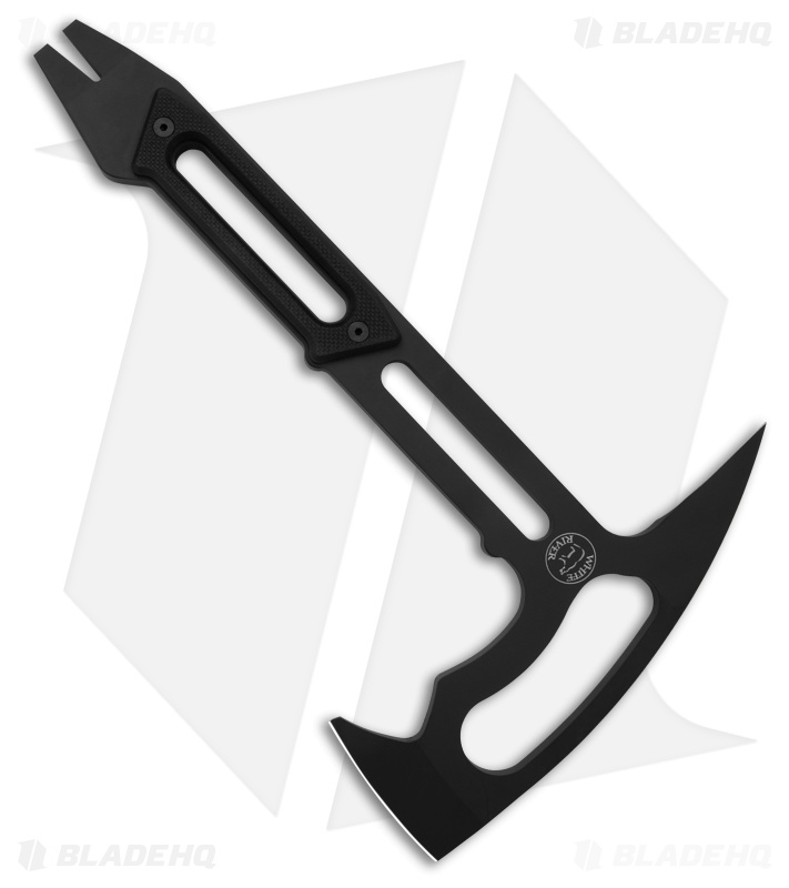 White River Delia Tactical Rescue Hawk Black G-10 - Blade HQ