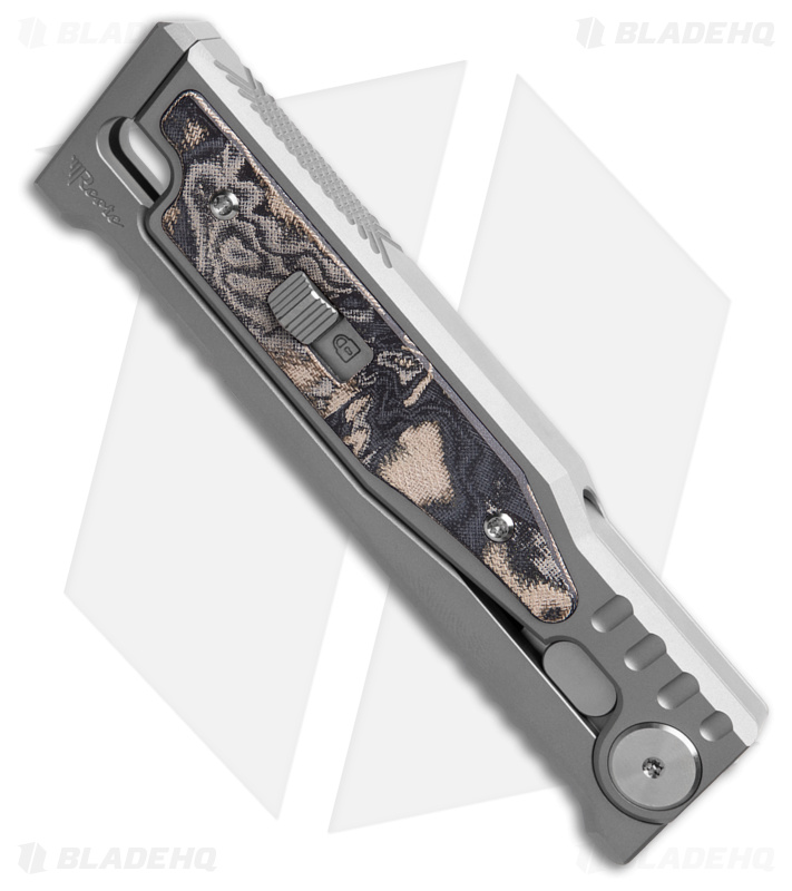 Reate EXO-M Tanto Gravity Titanium/Micarta Satin - Blade HQ