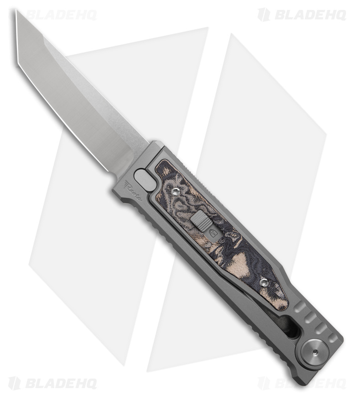 Reate EXO-M Tanto Gravity Titanium/Micarta Satin - Blade HQ