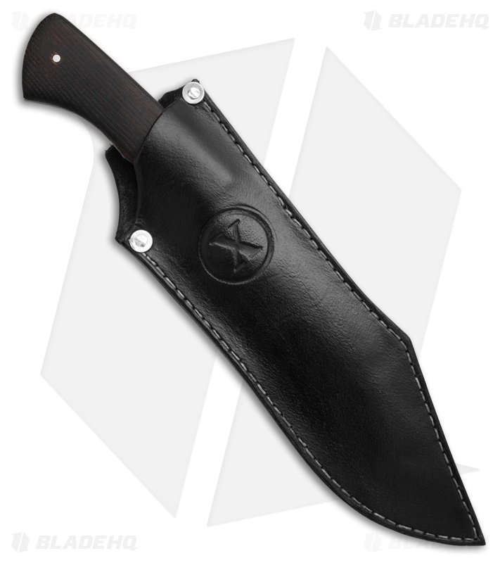 Excalibur Bowie Fixed Blade Knife Hickory